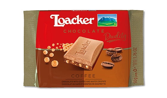 Buy Loacker Chocolate Coffee Wafer Crispy Chocolate, 1.76 oz 50g Online ...
