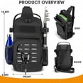 THKFISH 85Pcs Fishing Tool Kit, Fishing Backpack with Tackle Boxes ...