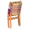 vidaXL Folding Chindi Chair Multicolors Fabric - Walmart.com