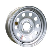 Loadstar 20366 Chrome 2040 lb. Max Load 5 on 4.5 Bolt Pattern 14 X 5.5 ...