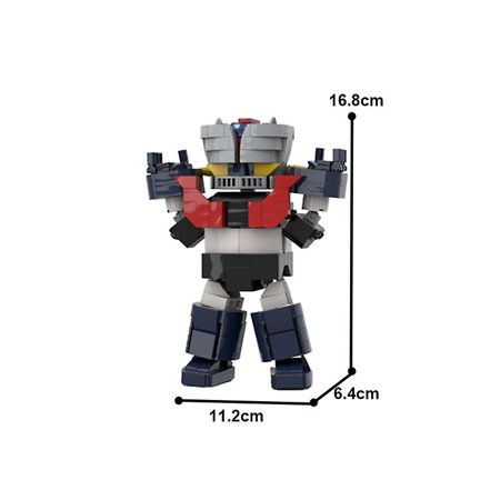 Garno Japan Anime Figure Mazingered Z Goldoraked Robot Building Block ...