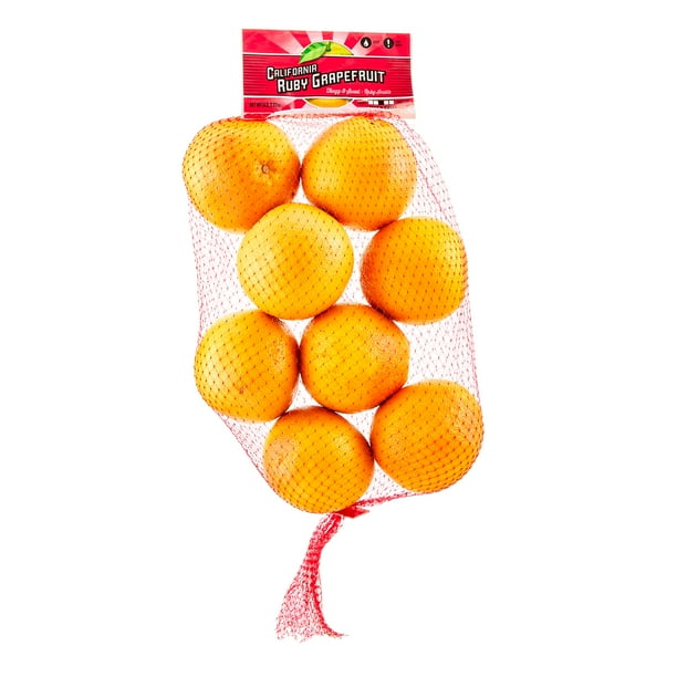 Fresh Red Grapefruit, 5 lb Bag - Walmart.com