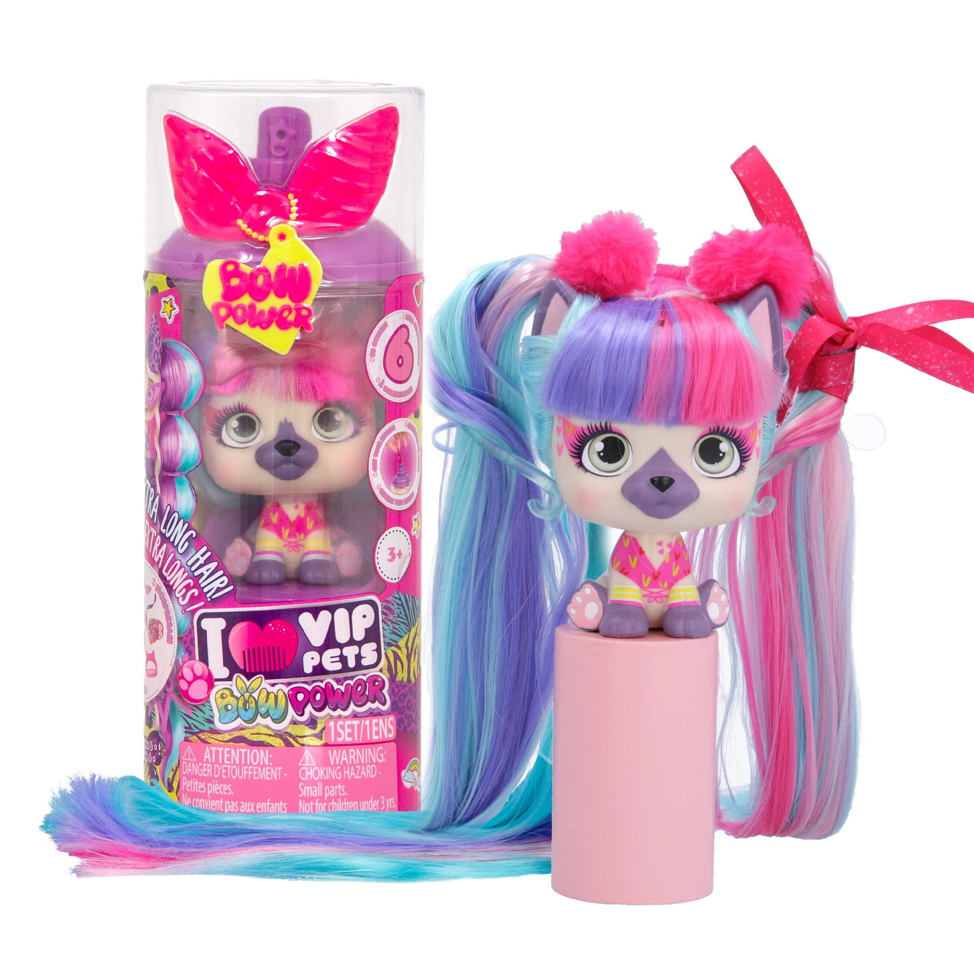 IMC Toys VIP Pets Natty- Bow Power Series - Includes 1 VIP Pets Doll ...