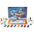 Hot Wheels Advent Calendar with 8-Hot Wheels Vehicles & Playmat Set ...
