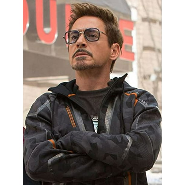 AIEYEZO Tony Stark Sunglasses Vintage Square Metal Frame Eyeglasses for ...