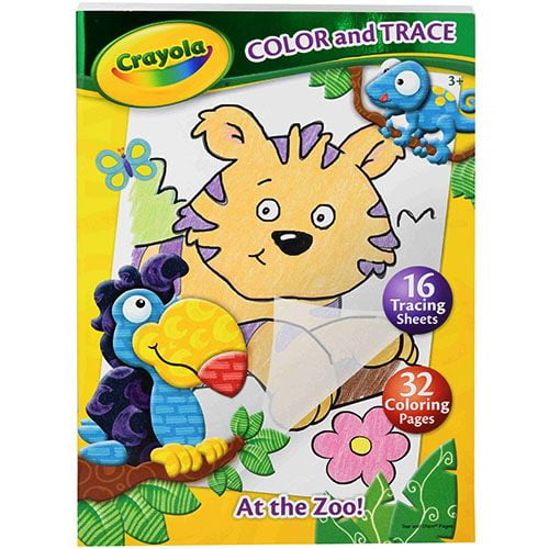 Crayola Trace And Color Book 48 pages- 2 PCS - Walmart.com