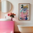 Affixzi Whimsical Colorful Duck Stack Wall Art for Fun Home Decor ...