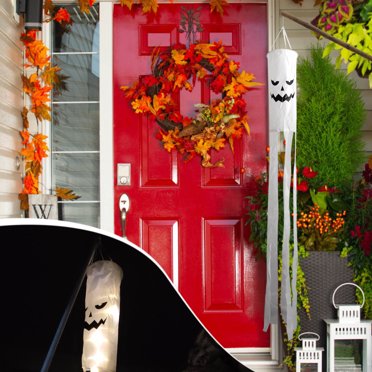 12' Airblown Inflatables Giant Beckoning Reaper Halloween Decoration ...