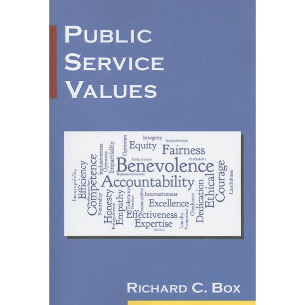 Public Service Values (Paperback) - Walmart.com