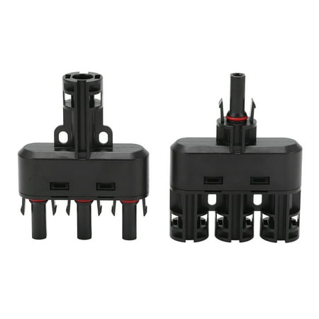 Solar Connector, PPE Copper T Branch Adapter Wide Compatibility For ...