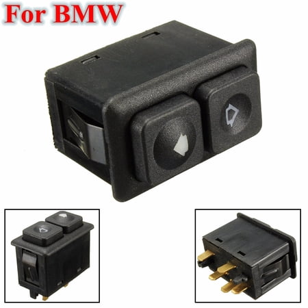 5Pin Illuminated Power Window Switch Control 61311381205 For BMW E23 ...