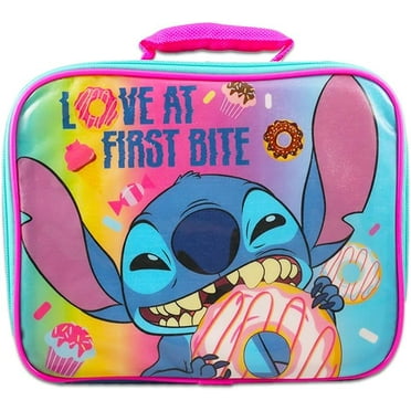 Disney Lilo Stitch Insulated Lunch Box Bag Alien Ohana Reusable ...