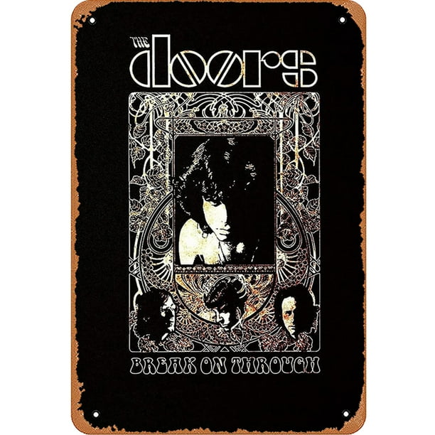 Hojalata Rectangular 20*30cm Plano The Doors Portal Band Serie ...