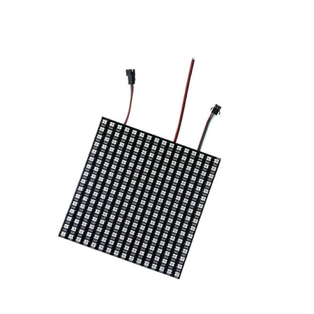 LED Pixels Matrix Panel WS2812B RGB Digital Image Video Pixels Matrix ...