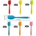 8 count Spatulas,8.5 inch Non- Spatulas with Stainless Core,-500?, One ...