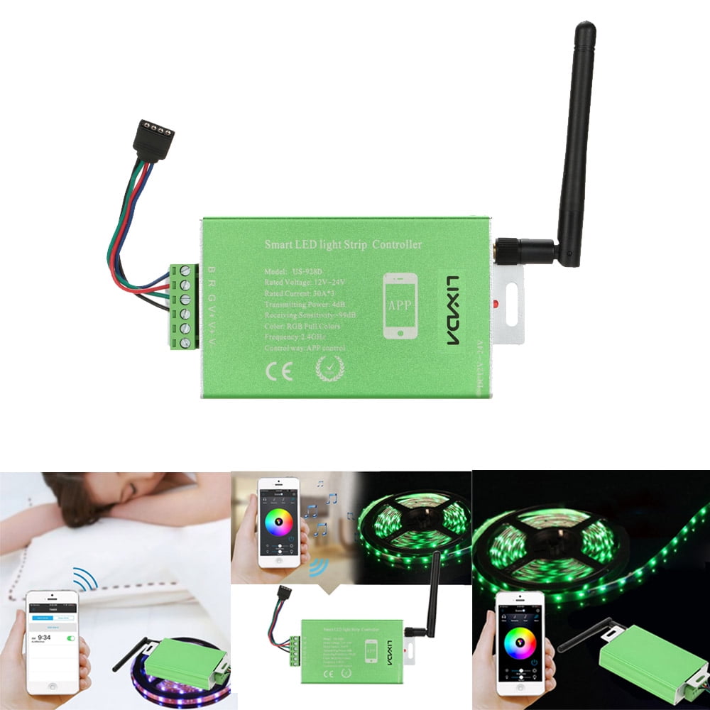 Lixada 30A Cellphone APP Controlled Smart Remote Controller Dimmer ...