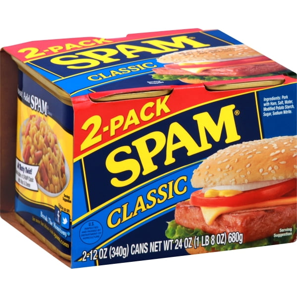 Spam Classic, 12.0 OZ - Walmart.com - Walmart.com