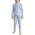 Baby Girl Outfits Kids Thermal Reversible Brushed Long Sleeve Top and ...