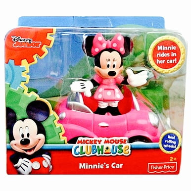 Minnie's Car Mickey Mouse Clubhouse Vehicle & Figure - Walmart.ca