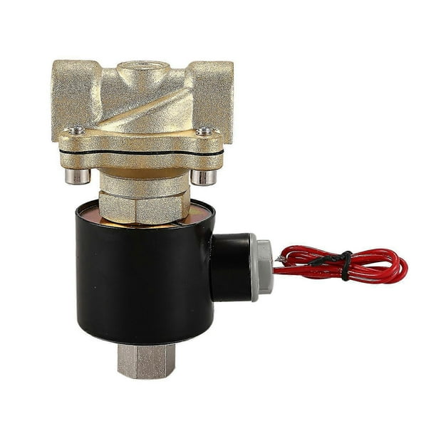 1/2inch Dn15 Normally Open Brass Electric Solenoid Valve 220v Pneumatic ...