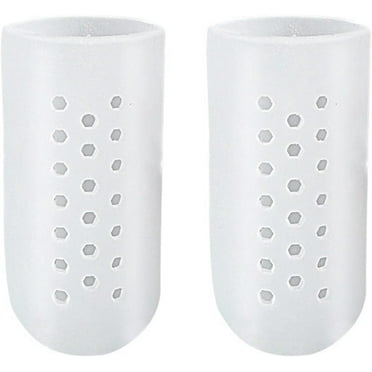 GIXUSIL Big Toe Protector 10Pcs Silicone Gel Toe Cap with Holes ...