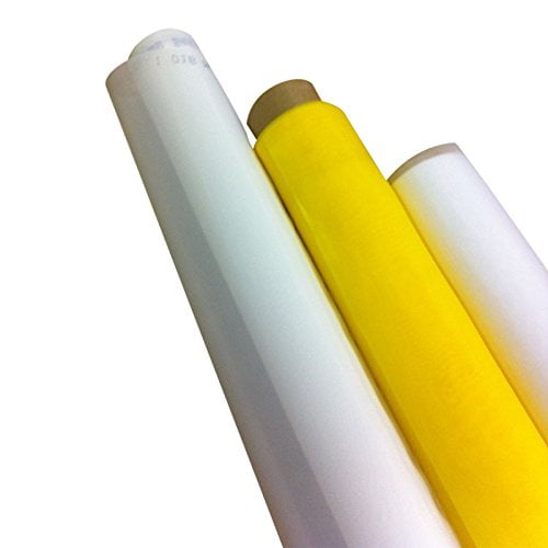 Sefar brand 3 yard - 195 White x 54" Width Silk Screen Printing Mesh ...