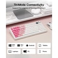 X Aula F75 Mechanical Keyboard with TFT Screen and Knob, Gasket ...