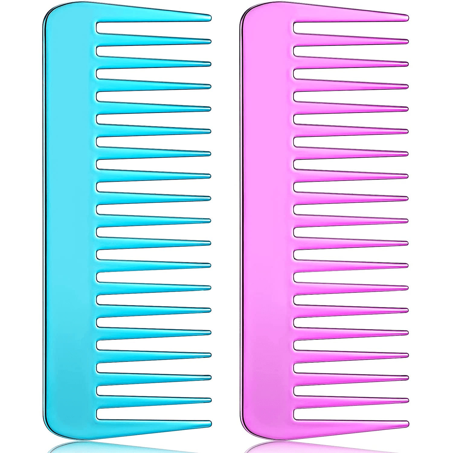 TIMPCV Large Hair Detangling Comb Wide Tooth Comb for Curly Hair Wet ...