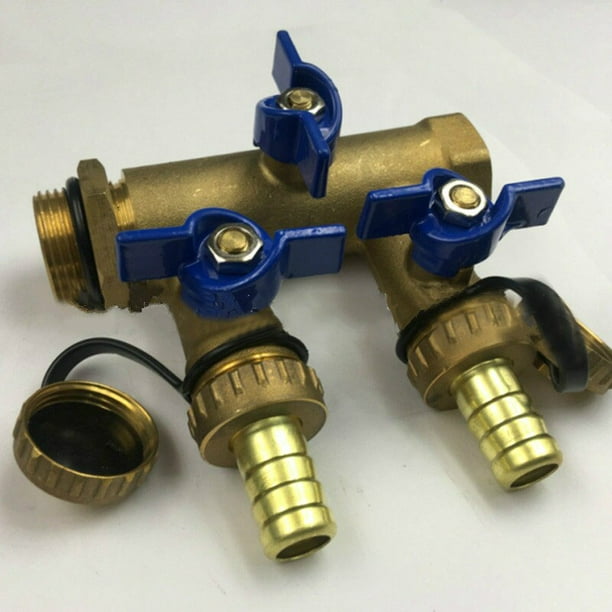 G3/4 inch Four Way Valve DN20 Solar Drain valve Fill Valve Brass ...