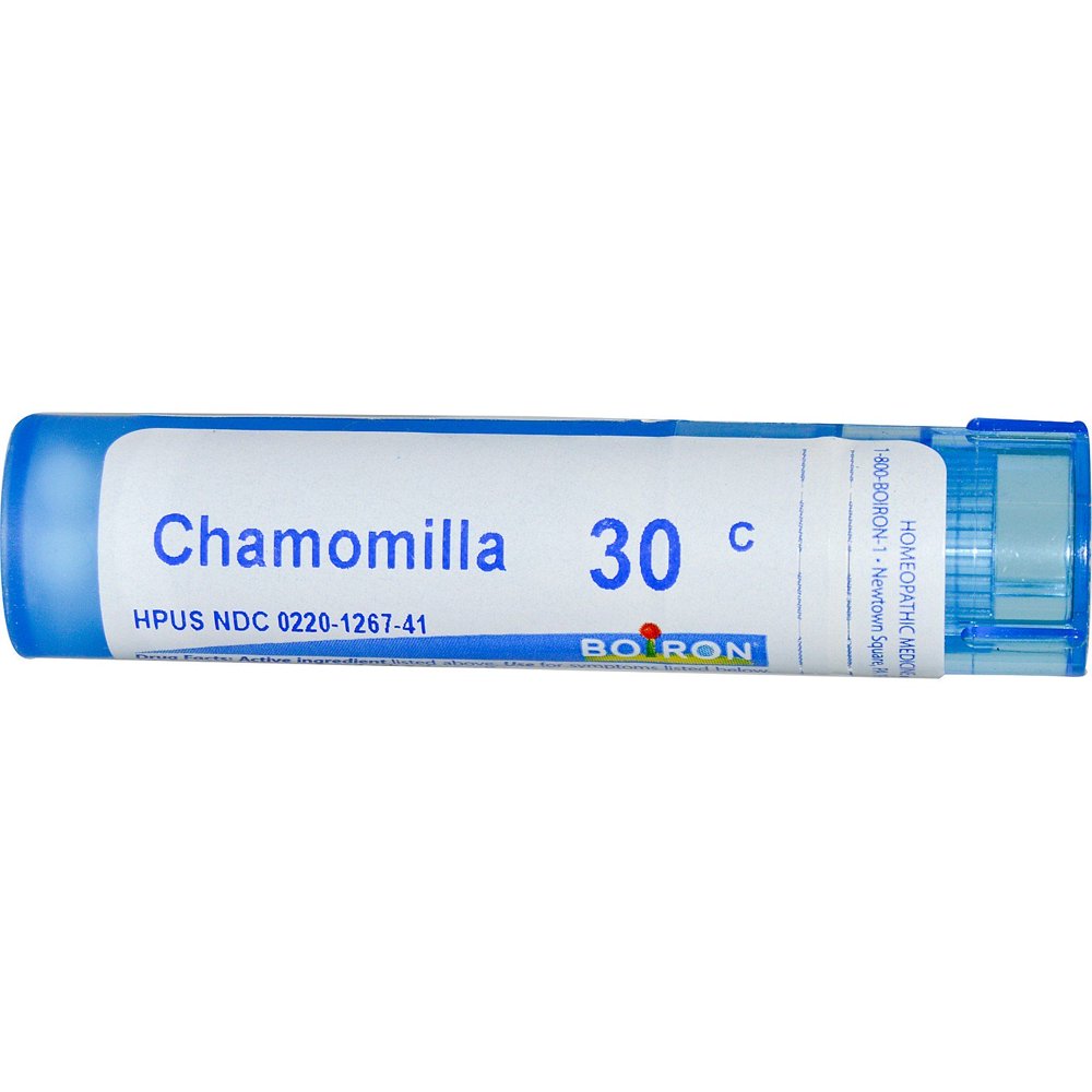 Boiron, Single Remedies Chamomilla, 30C, Approx 80 Pellets - Walmart ...