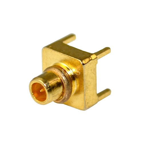 MMCX male plug mount PCB board straight RF Coaxial Connector Adapter ...