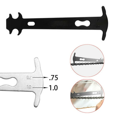 Langgg Chain Checker Tool Small Metal Repairing Accessories Bikes Gauge ...