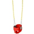 Winado Toddler Swing High Back Bucket Tree Swing Set w/ Coated Chain ...