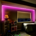Monster Basics Indoor Multicolor RGB LED Light Strip with Remote ...