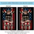 Toland Home Garden Courage Under Fire Patriotic Firefighter Flag Double ...