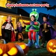 WonderStone 67'' Alien Inflatable Costume with LED Lights, Halloween ...