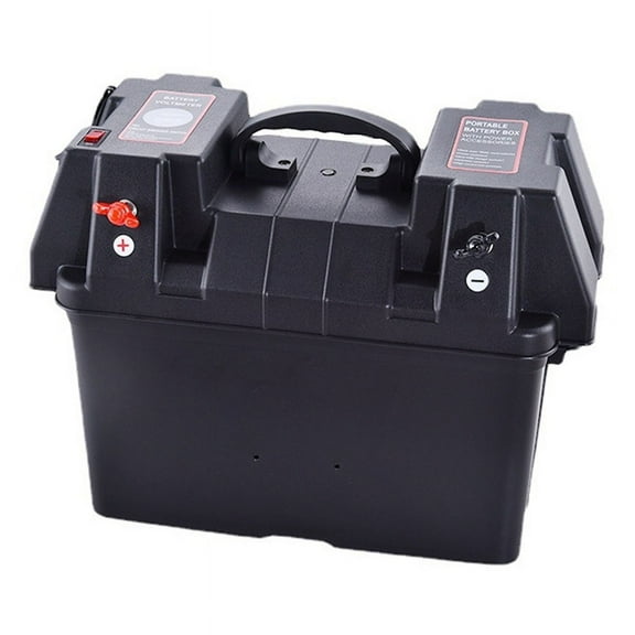 SUNAPEX Smart Battery Box 12V/24V Power Center - Multi Ports & Circuit ...