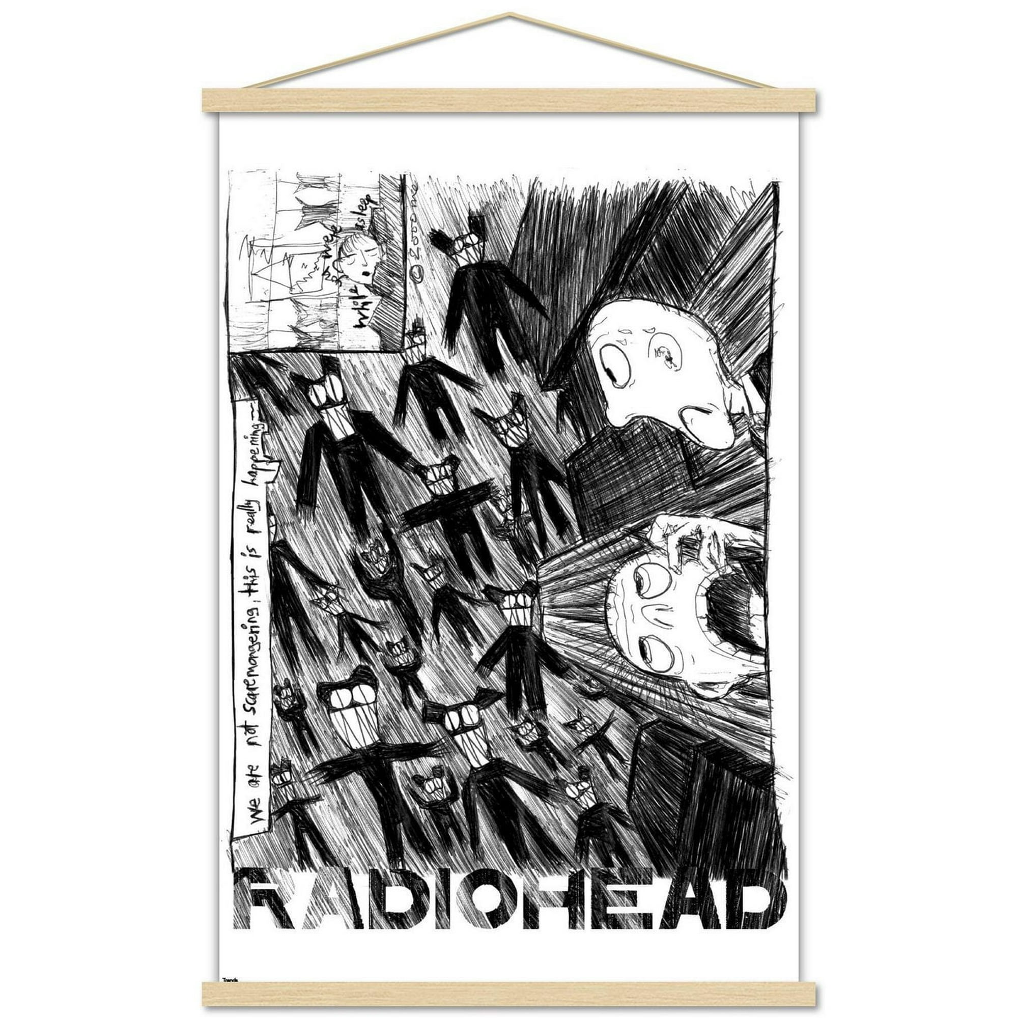 Click here for Trends International Radiohead - Scribble Wall Pos... prices
