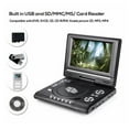 7.8-Inch High-Definition Dvd Player Home Car Portable Dvd Rotating ...