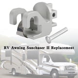 Aluminum RV Rafter Claw Satin Hardware for Dometic SUNCHASER II Awning ...