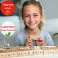 Math Domino Game for 1st & 2nd Grade | Wooden Algebra Dominoes Plus ...