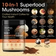 Mushroom Powder - Ten Treasure Mushrooms Extract Supplement Blend for ...