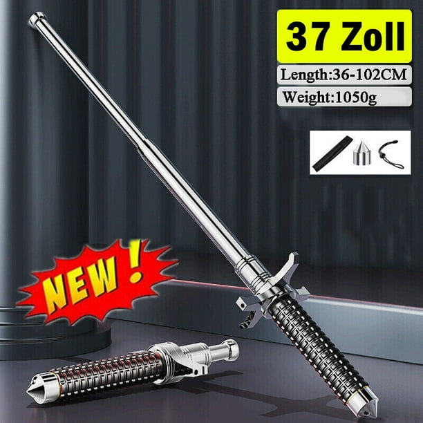 Bastones de autodefensa Bastón telescópico extensible para senderismo ...