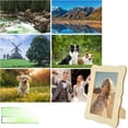 24 Pack Wooden Picture Frames 4x6, DIY Wood Picture Frames for Crafts ...