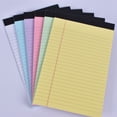 Notebook 5x8 Inch Rectangular Paper College Ruled Assorted Colors ...