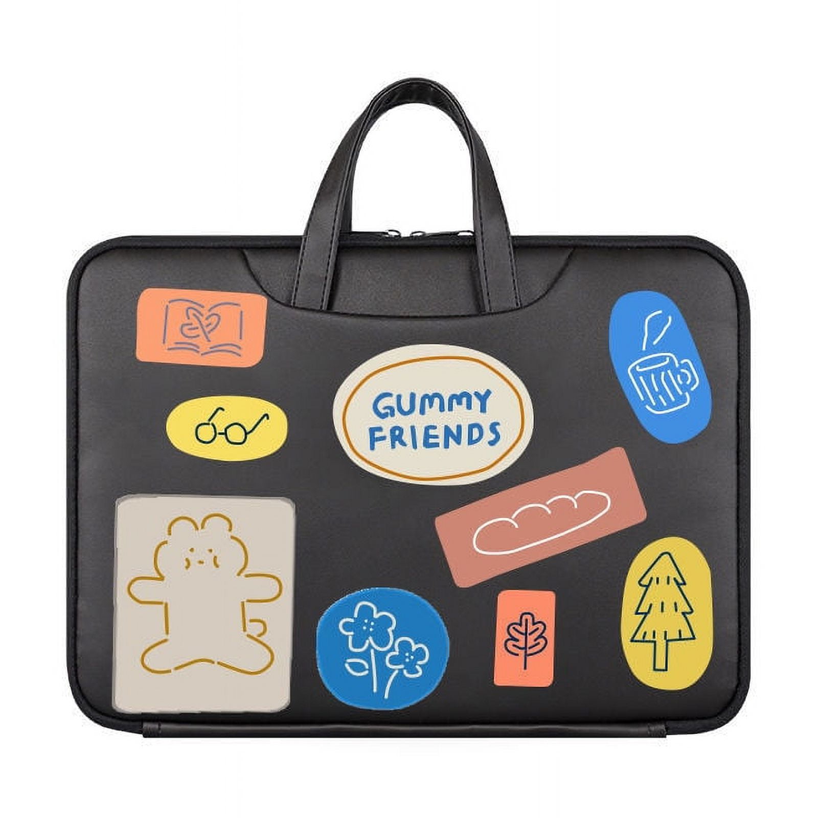 15 pulgadas, bolso con asa para computadora portátil, funda protectora ...