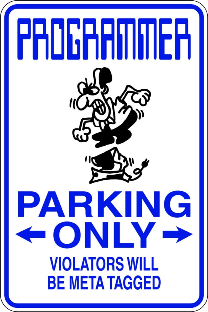 Home Wall Decals Programmer Parking Bedroom Stickers DIY Removable ...