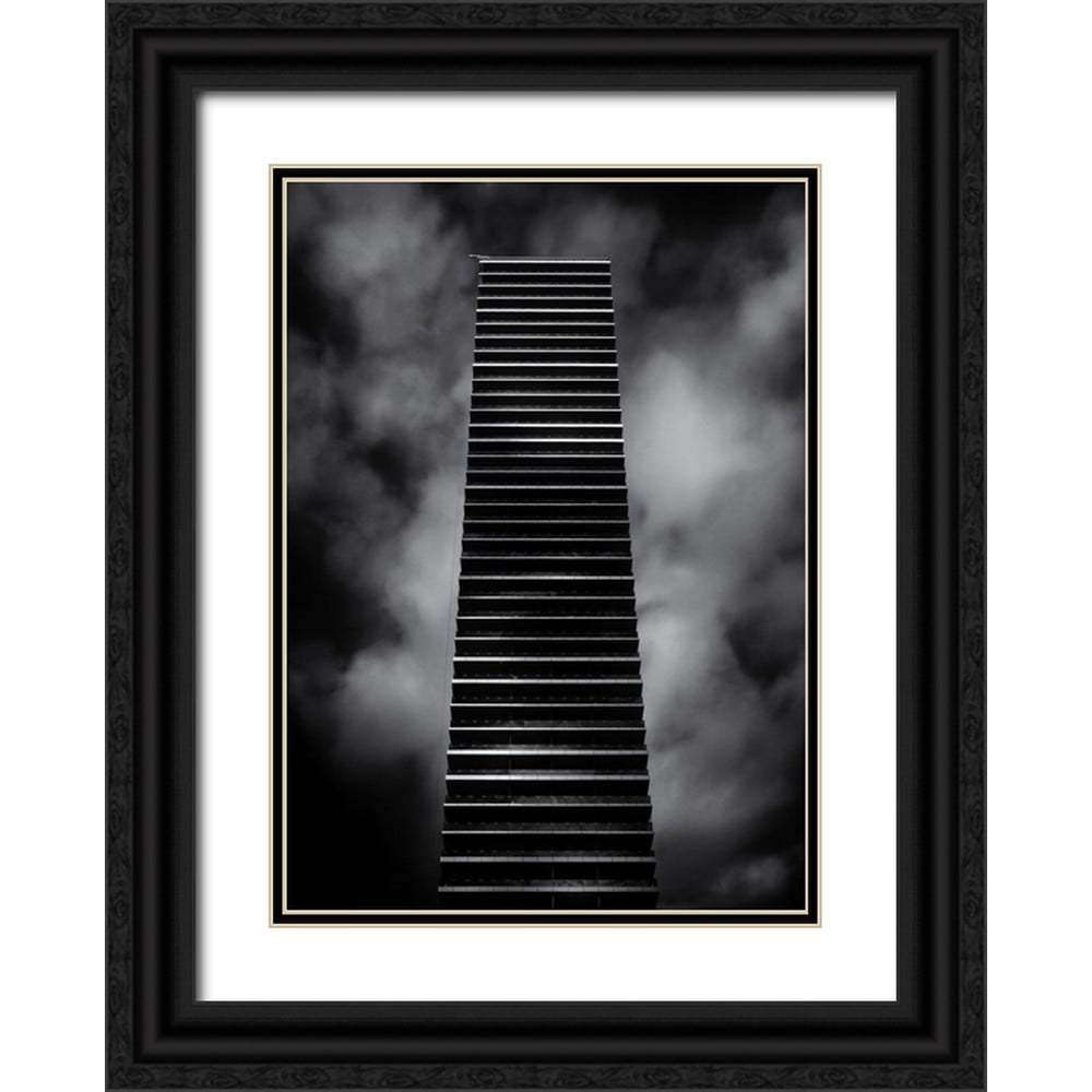 Carson, Brian 11x14 Black Ornate Wood Framed with Double Matting Museum ...