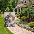 Cats Dogs Garden Flag Double Sided 12 x 18/28 x 40 Inch Yard Flag Home ...