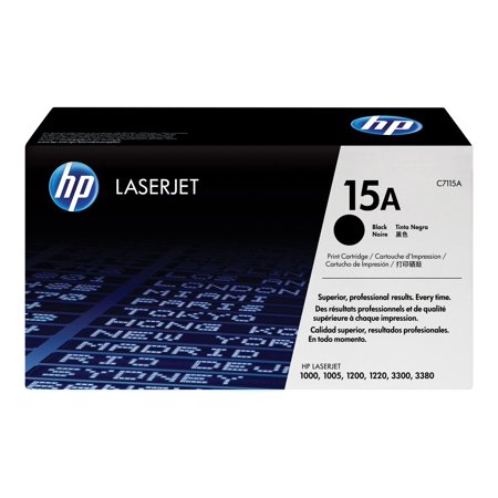 HP 15A - Black - original - LaserJet - toner cartridge (C7115A) - for ...